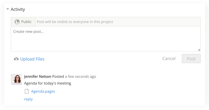 Uploading and Sharing Files – Kantata Knowledge Base