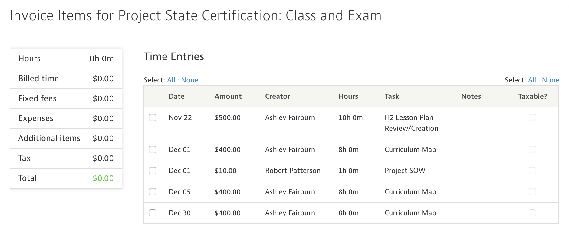 Create an Invoice Across Projects by Client – Kantata Knowledge Base