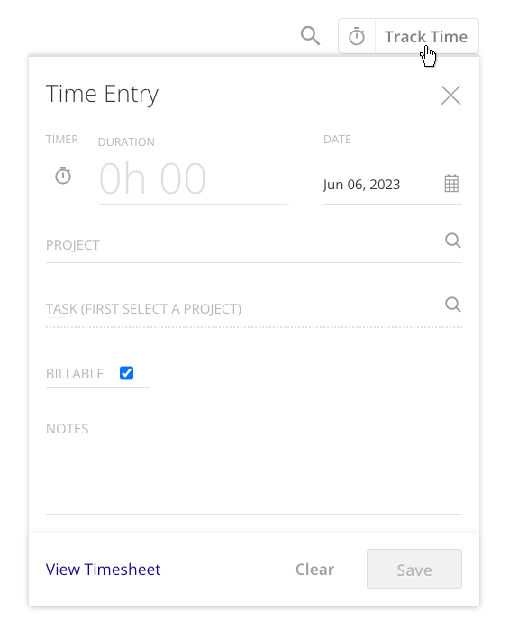 Kantata Ox App Bar Kantata Knowledge Base