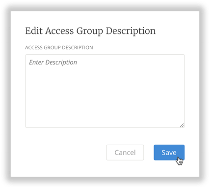 Edit or Delete an Access Group – Kantata Knowledge Base